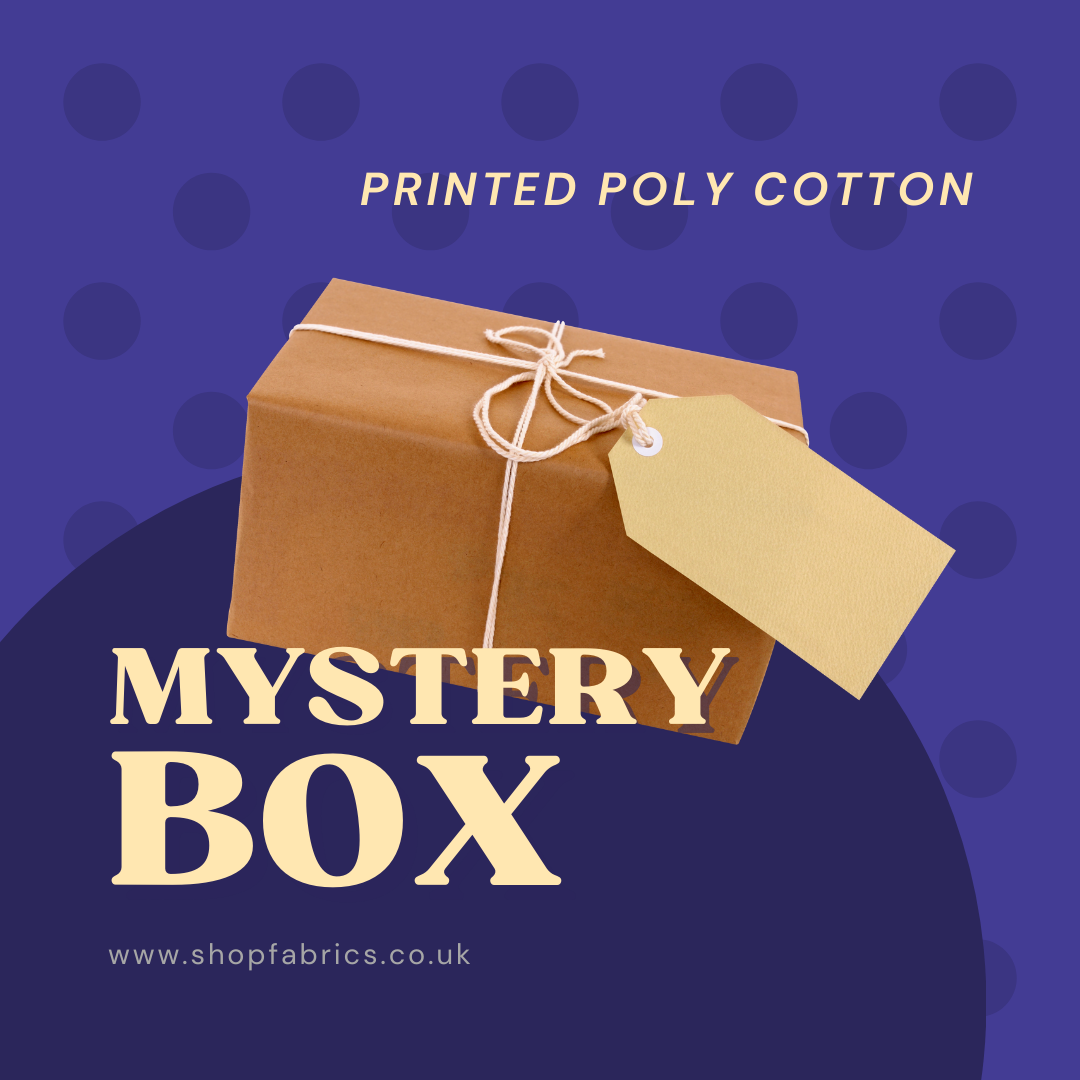 Poly Cotton - Mystery Box 10/15m (10/15 Metres) – Shop Fabrics